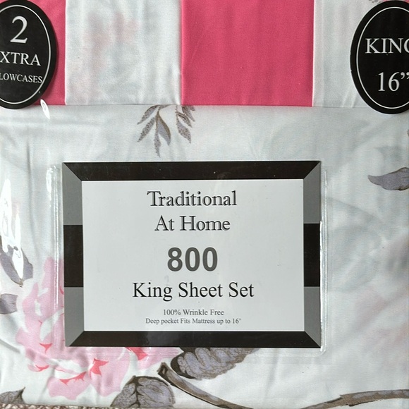 Traditional At Home | Bedding | Transitional At Home 6pc King Sheet Set ...